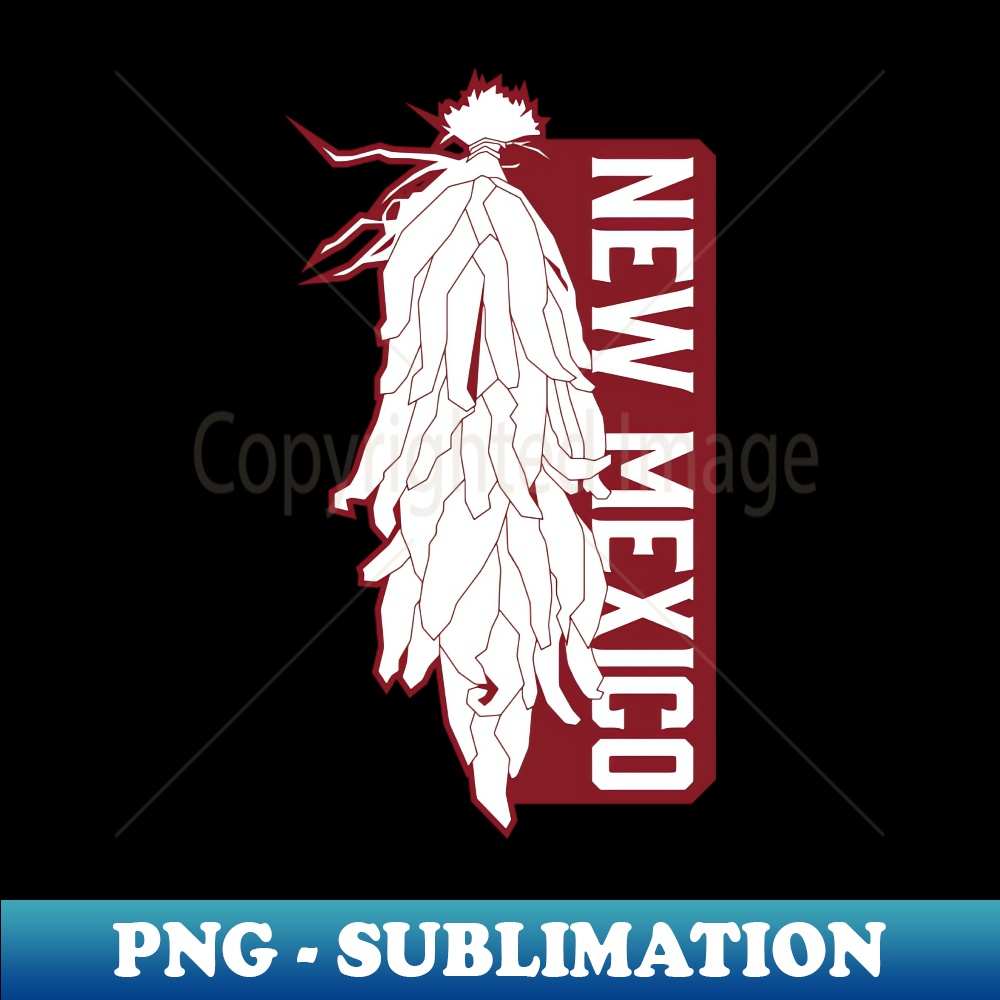 New Mexico Chile Ristra in Red - High-Quality PNG Sublimatio | Inspire ...