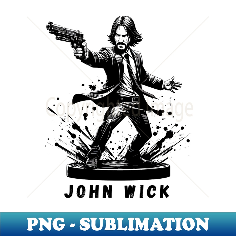 John Wick - PNG Transparent Digital Download File for Sublim | Inspire ...