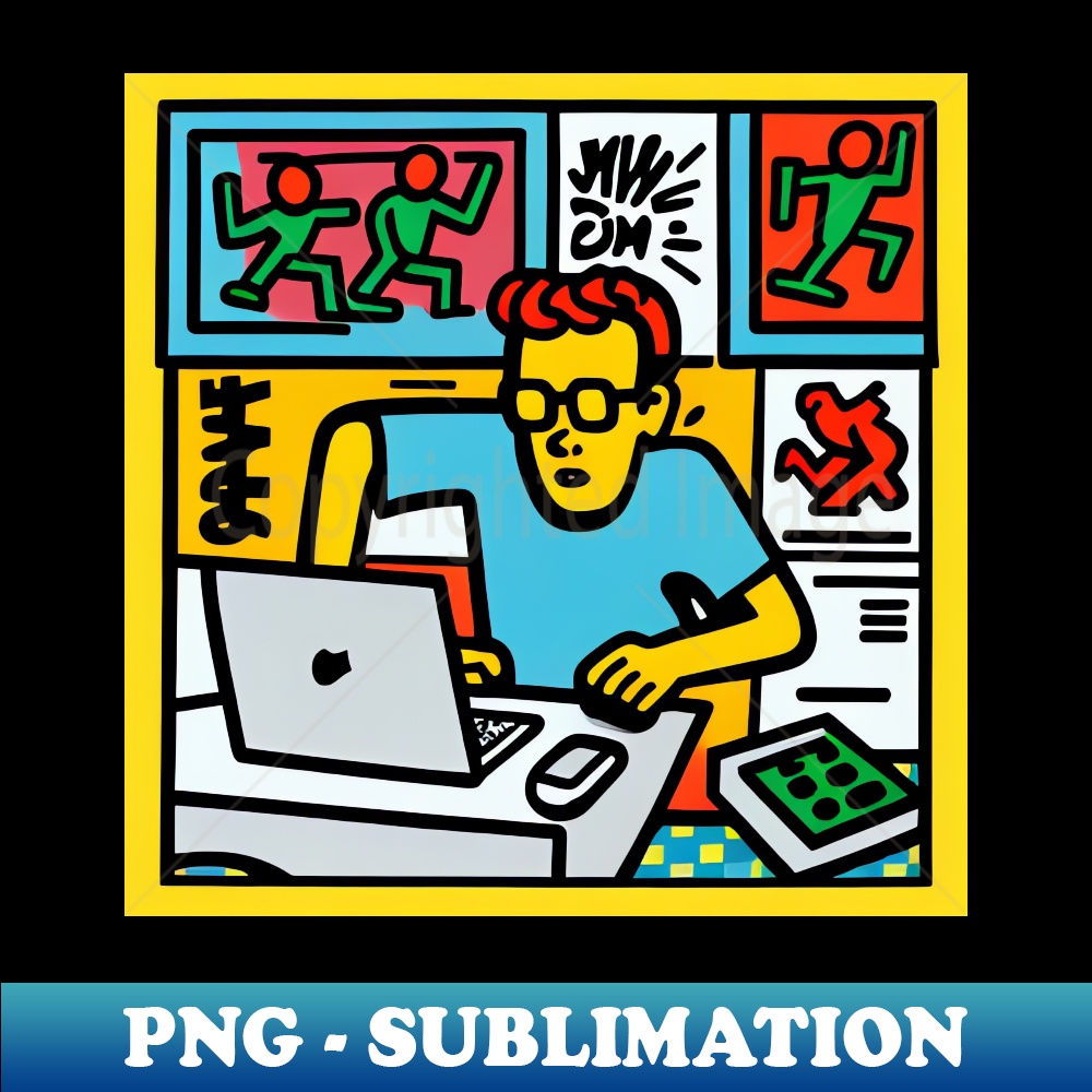 Internet Man - Sublimation-Ready PNG File - Perfect for Subl | Inspire ...