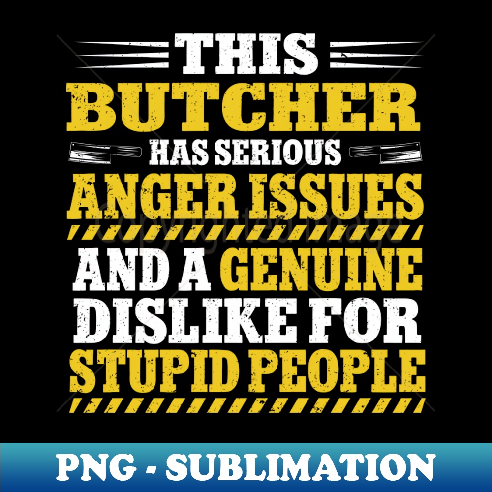 Meat Cutter Butchery Meat Butcher - Signature Sublimation PN | Inspire ...