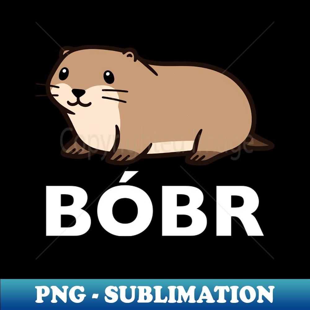 Kawaii Bobr - Cute Beaver - High-Quality PNG Sublimation Dow | Inspire ...
