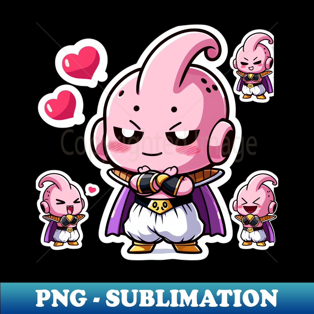 Loveable Buu Variations Chibi Sticker Set - Stylish Sublimat | Inspire ...