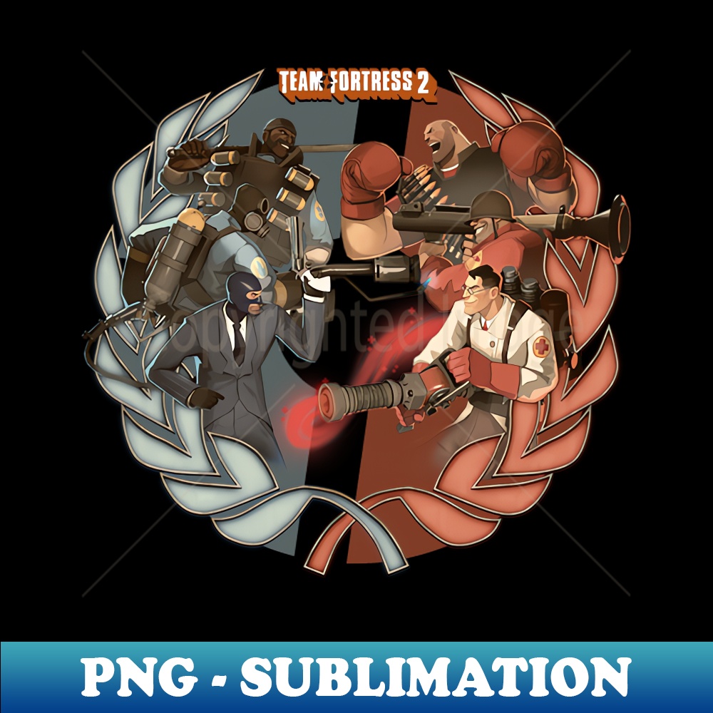 Team Fortress 2 Competitive - Exclusive Sublimation Digital | Inspire ...