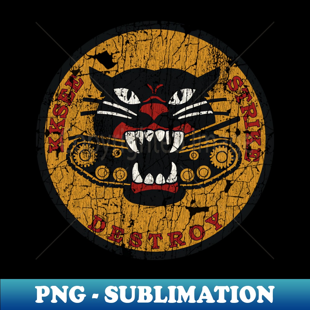 Tank Destroyer Forces Platoon US Army Vintage - Retro PNG Su - Inspire ...