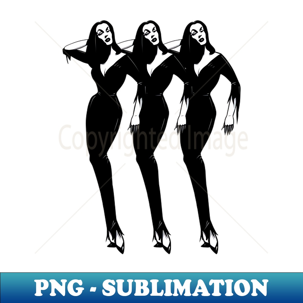 VAMPIRA the original goth girl - Signature Sublimation PNG F | Inspire ...