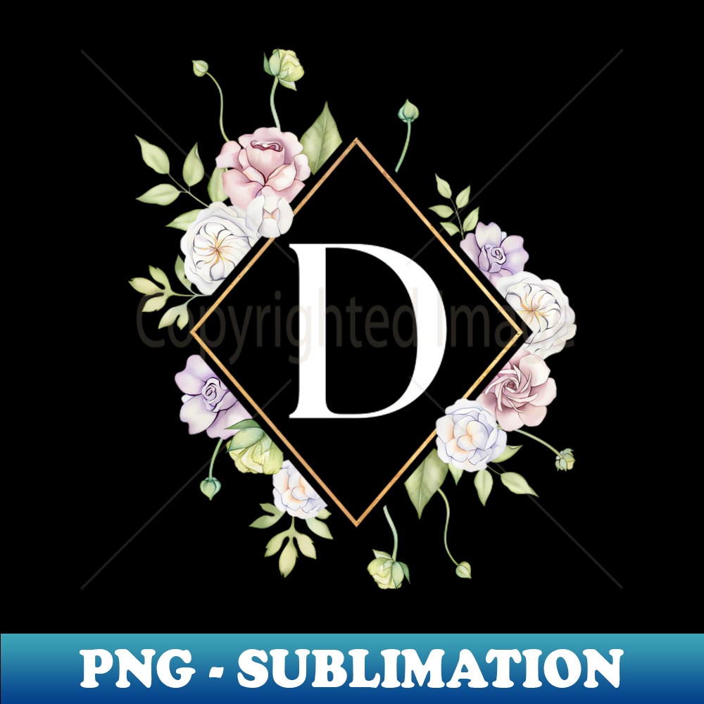Letter D Monogram Design - Signature Sublimation PNG File - | Inspire ...