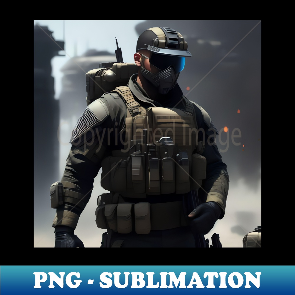Soldier - PNG Transparent Digital Download File for Sublimat | Inspire ...
