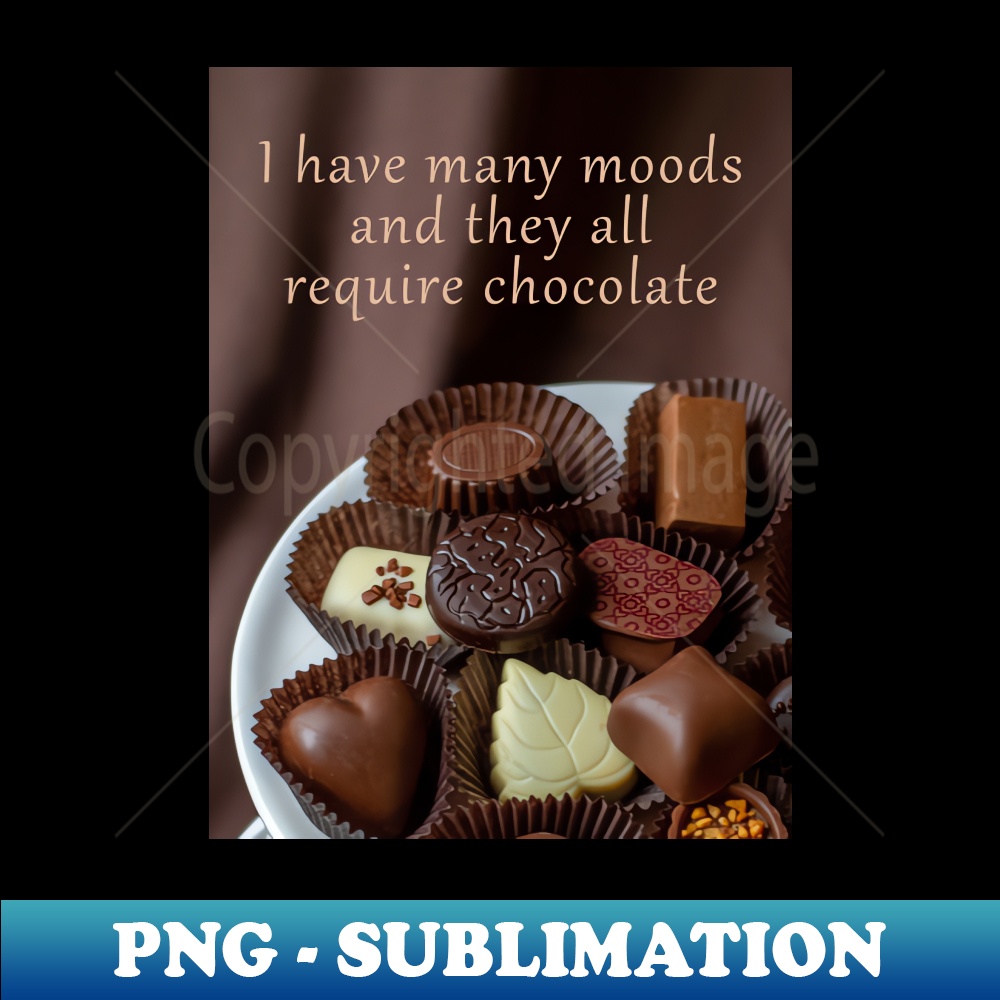 Delicious creamy gourmet chocolate with quote - Unique Subli | Inspire ...