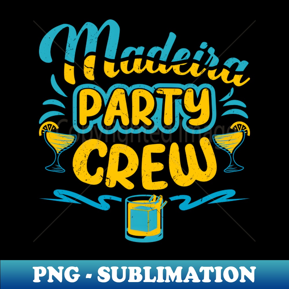 Madeira Party Holiday Portugal - Instant PNG Sublimation Dow | Inspire ...