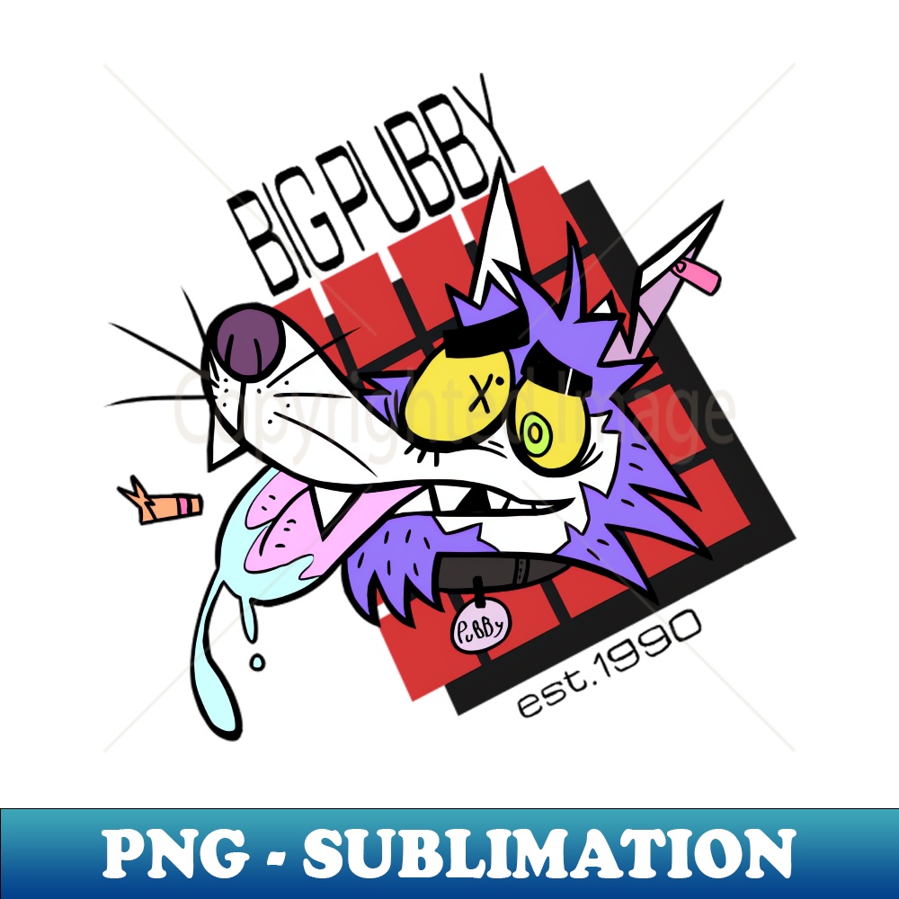 BIG PUBBY est1990 alt - Premium PNG Sublimation File - Bring | Inspire ...