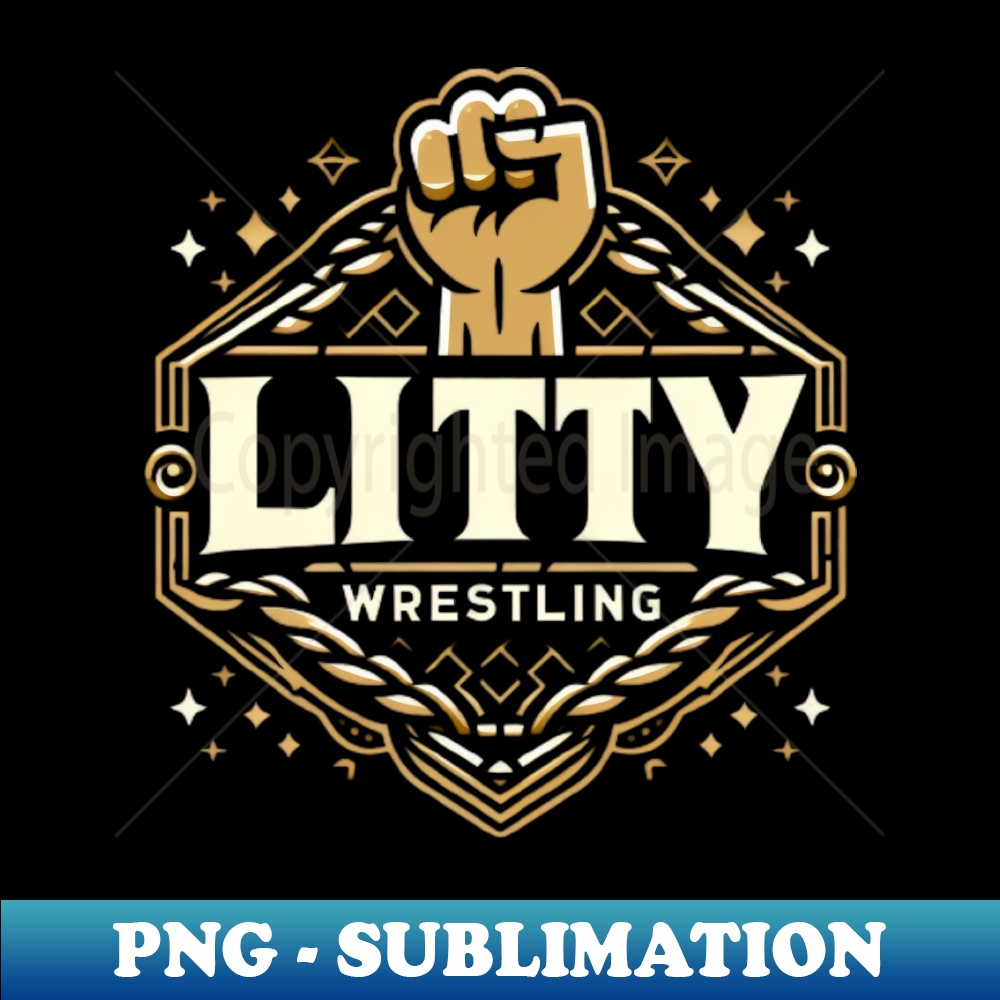 Litty Wrestling Official Logo - Instant Sublimation Digital | Inspire ...
