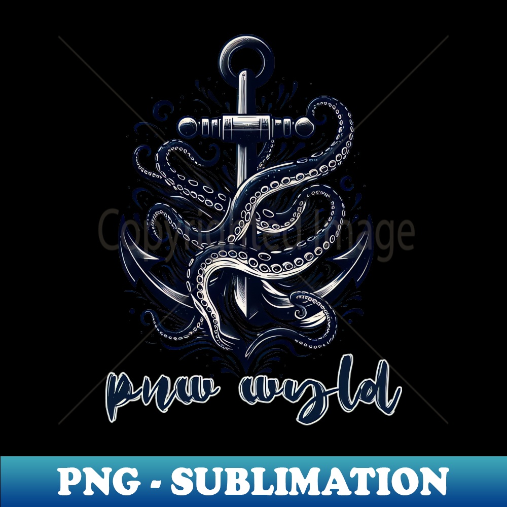 PNW WYLD Kraken Anchor pacific northwest mythical deep sea p | Inspire ...
