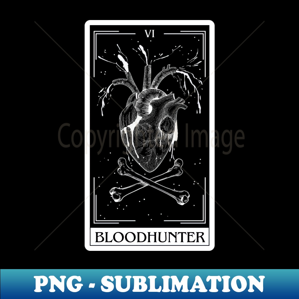 Bloodhunter Tarot Card DD Nat 20 Dungeons Dragons - Modern | Inspire Uplift