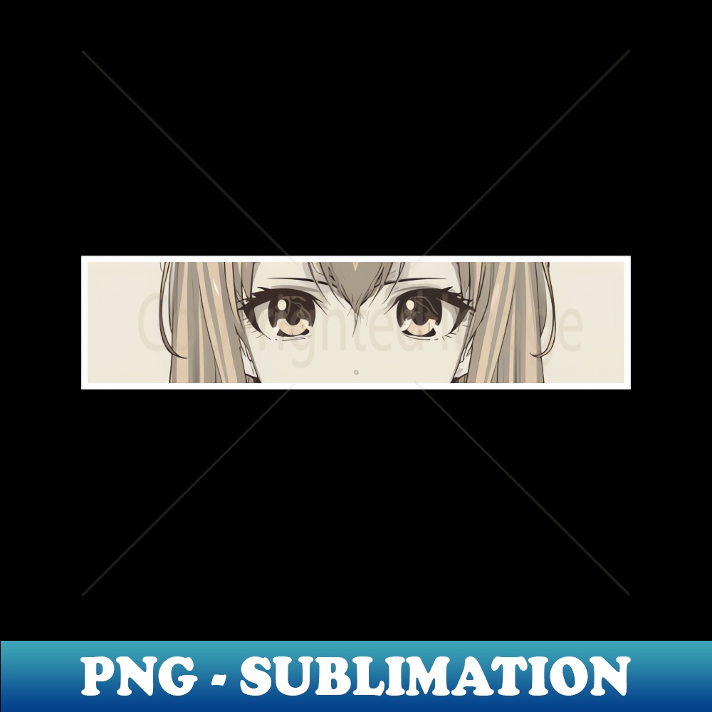 Anime Otaku Ocean Eyes - PNG Transparent Digital Download Fi | Inspire ...
