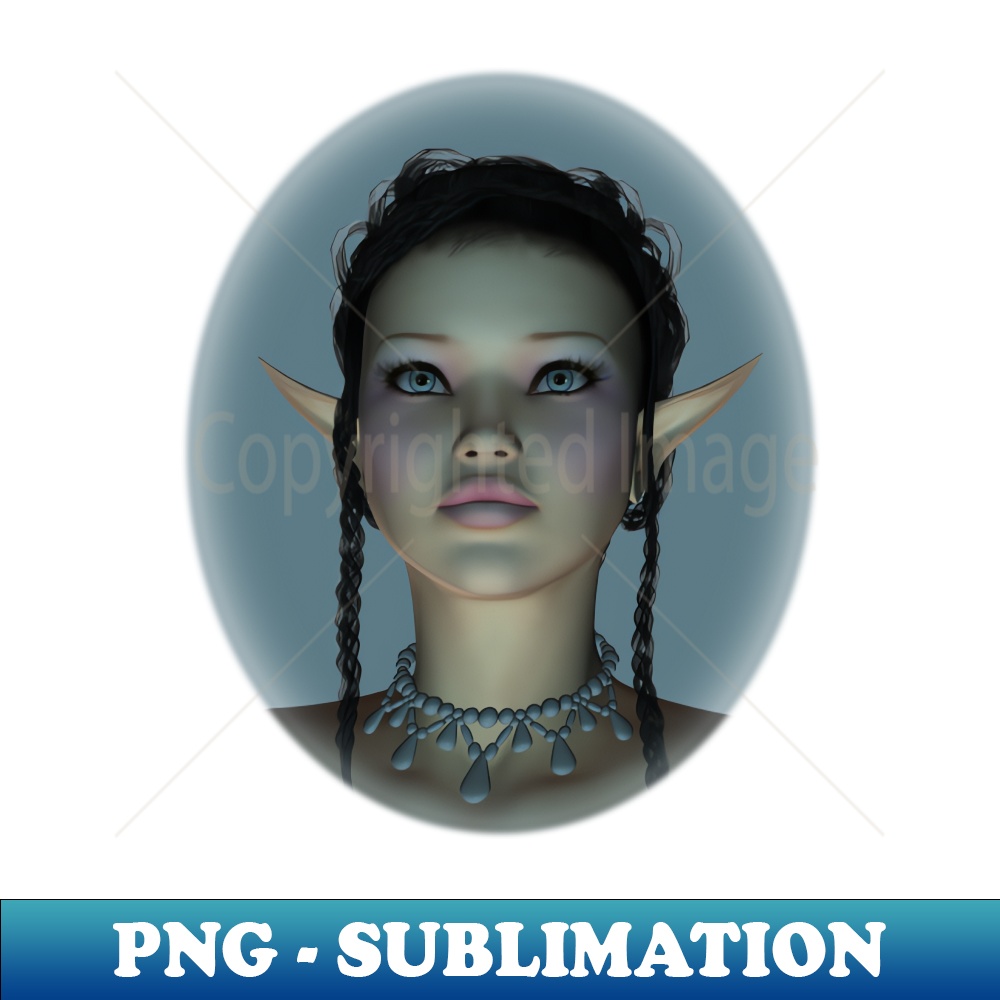 Circe Nymph Snow Queen Profile - Unique Sublimation PNG Down | Inspire ...