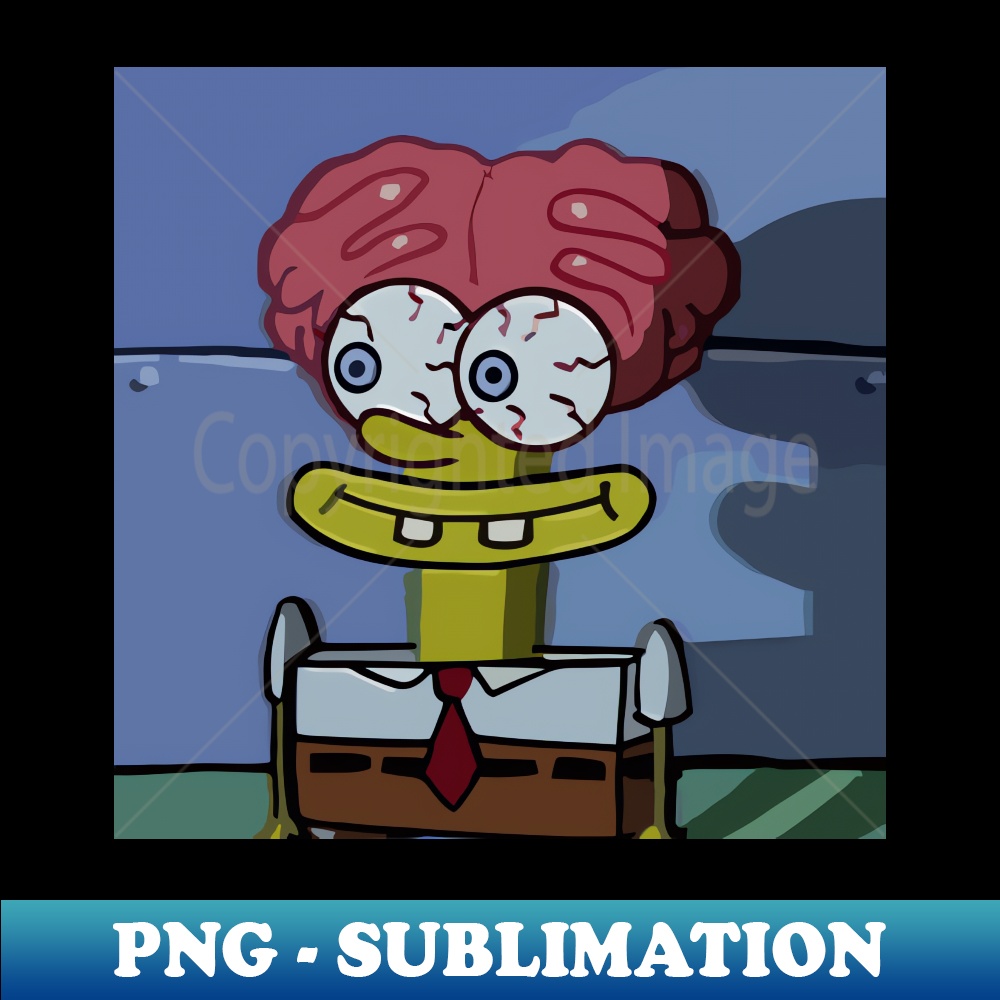 Spongebob and his Exposed Brain Halloween - Creative Sublima | Inspire ...