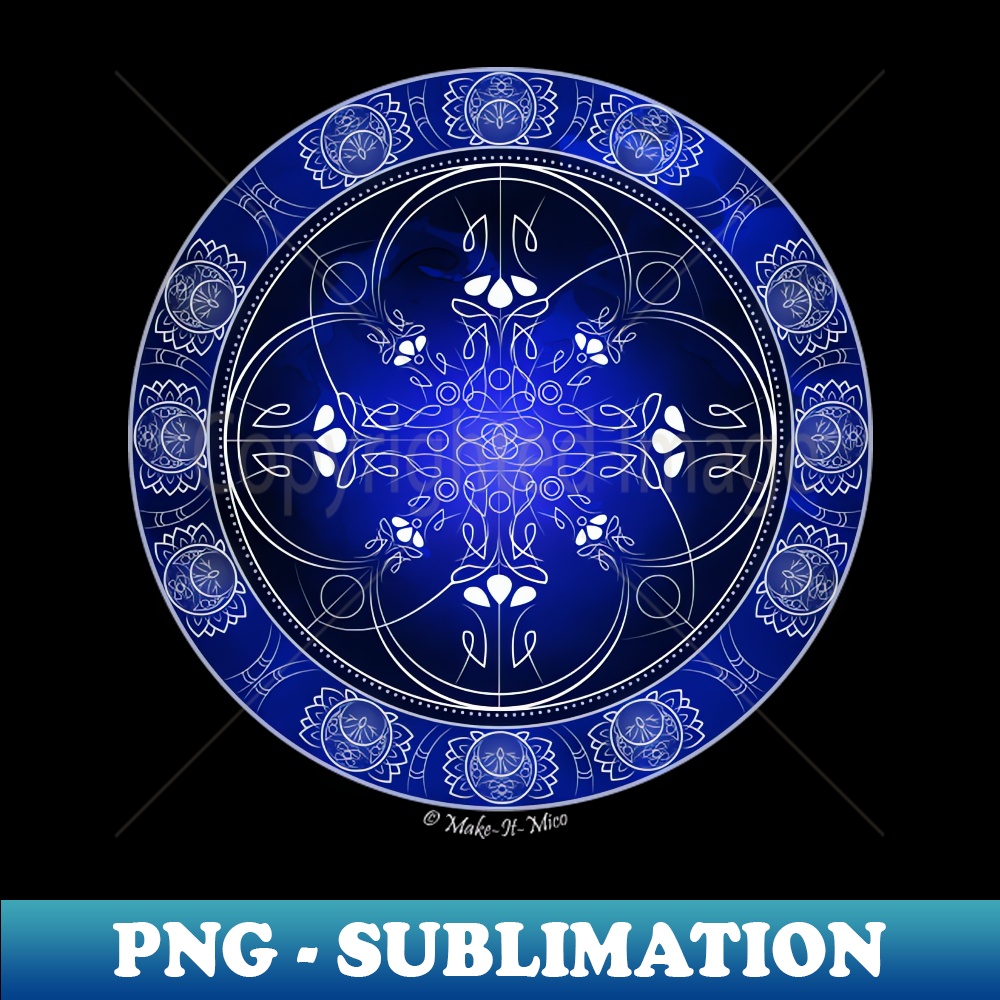 Royal Blue Magic - Premium Sublimation Digital Download - Fa | Inspire ...