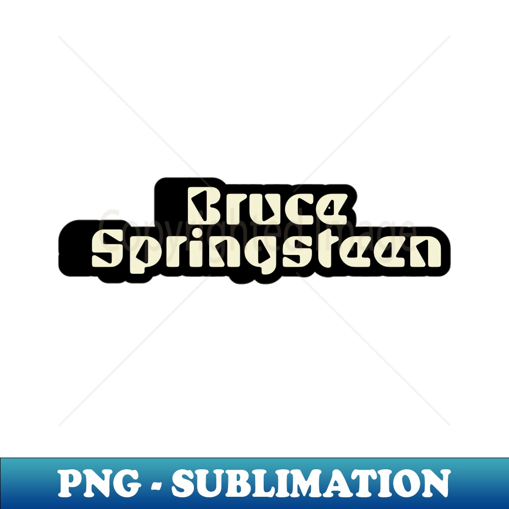 Bruce Springsteen - Professional Sublimation Digital Downloa | Inspire ...