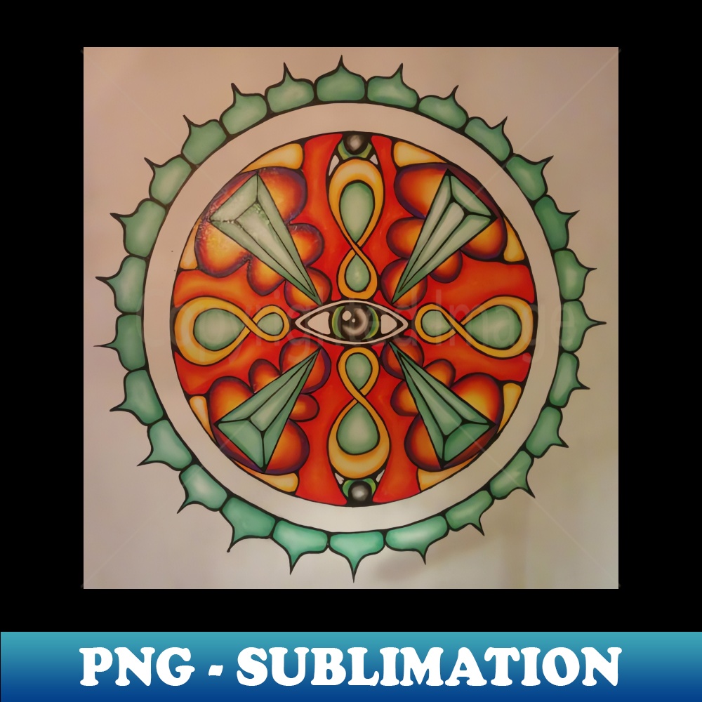 Mandala - Sublimation-Ready PNG File - Instantly Transform Y | Inspire ...