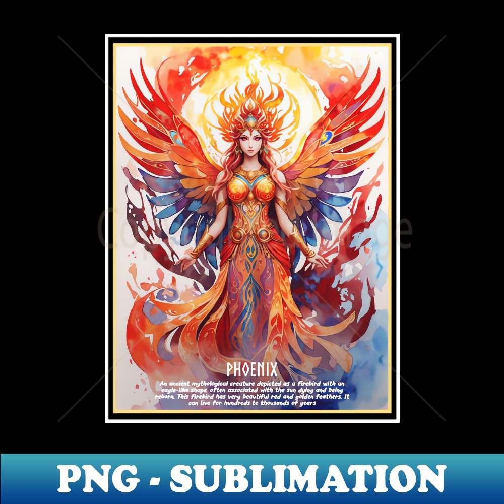 the phoenix princess - Signature Sublimation PNG File - Perf | Inspire ...