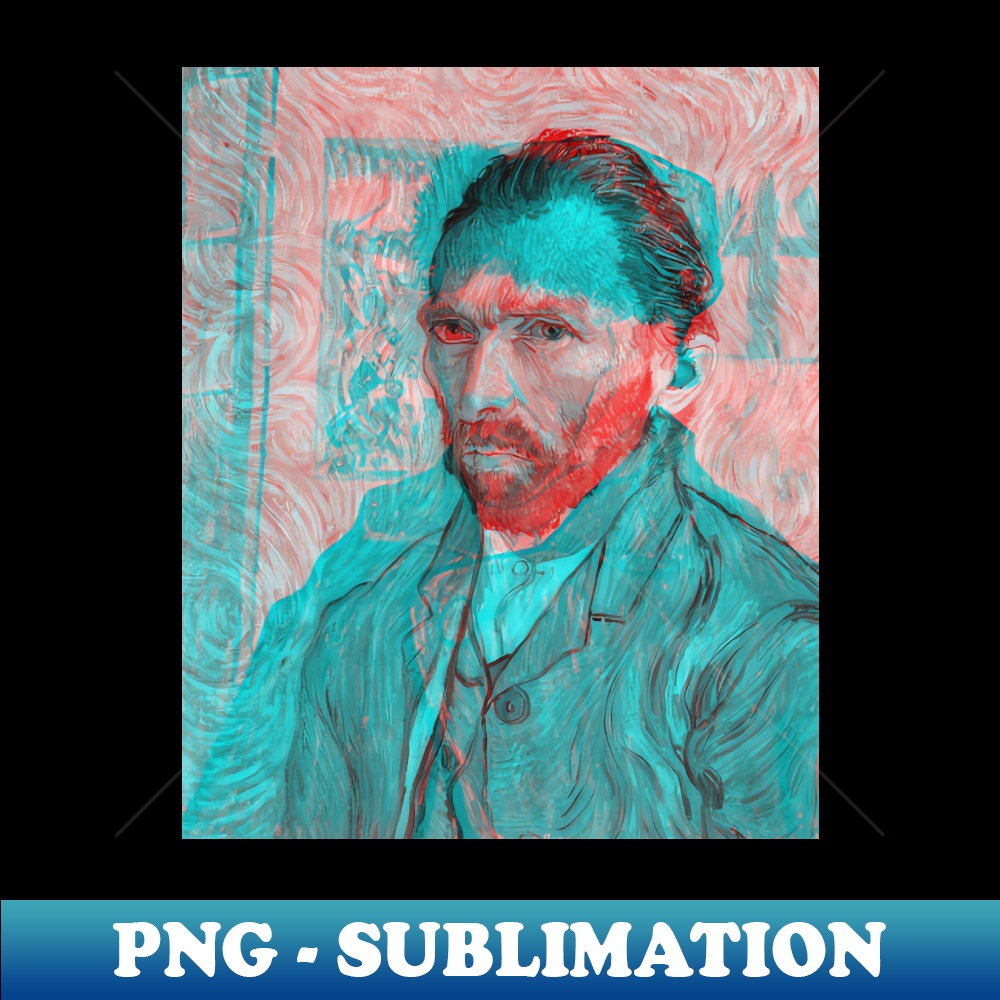 Van Gogh Interactive RedBlue Filter T-Shirt - Instant Sublim | Inspire ...