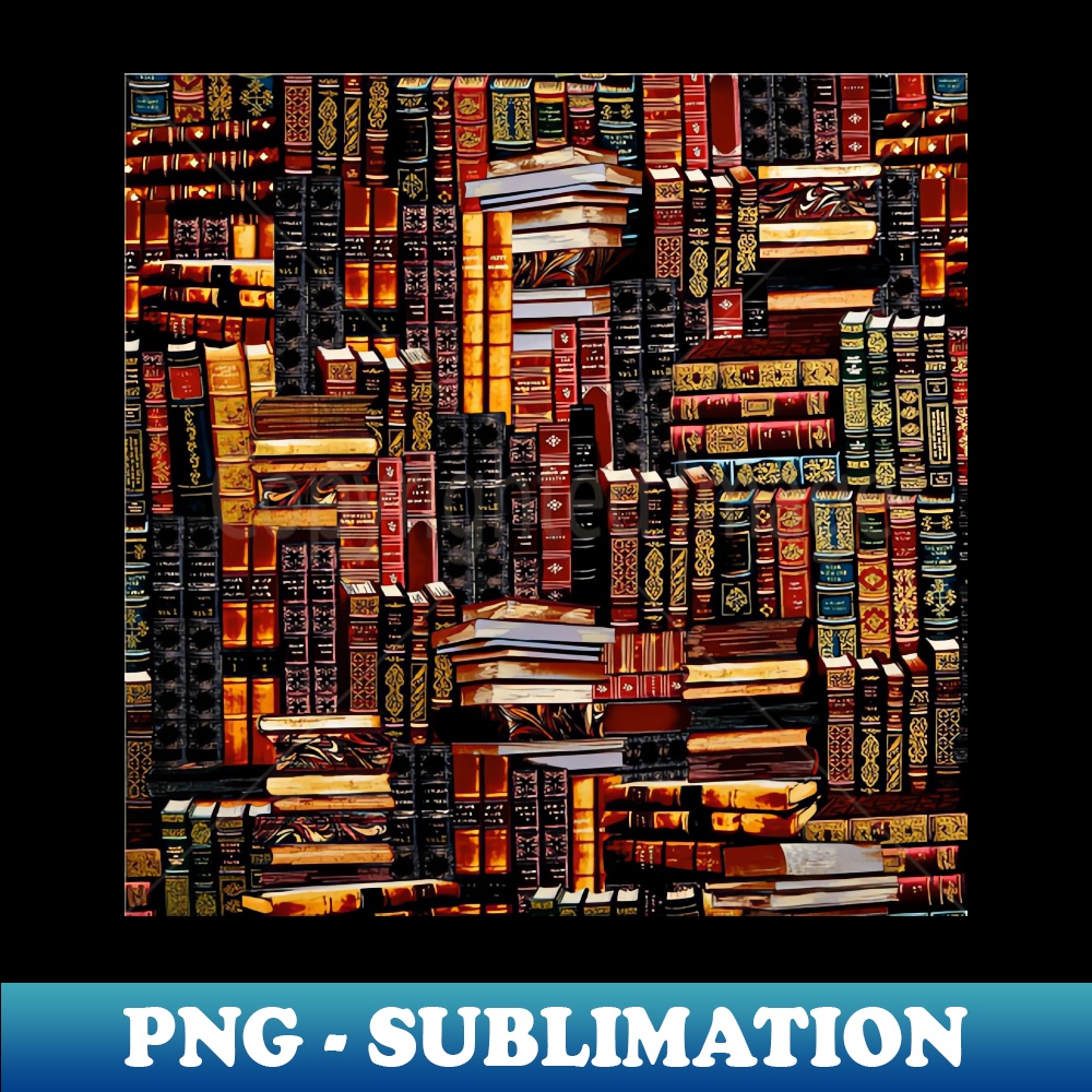 Vintage Book Print Pattern - PNG Sublimation Digital Downloa | Inspire ...