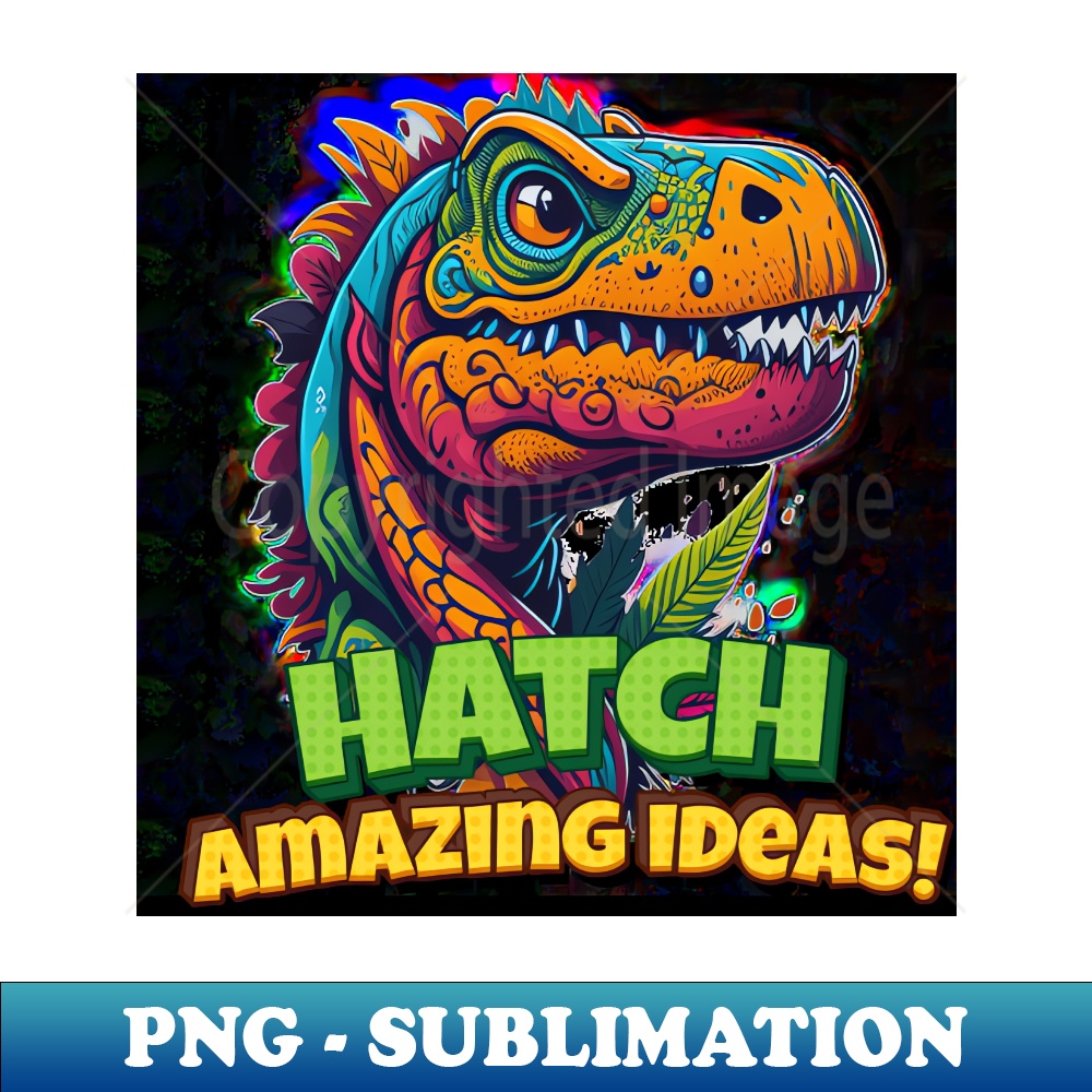 Hatch Amazing Ideas art - Sublimation-Ready PNG File - Vibra | Inspire Uplift