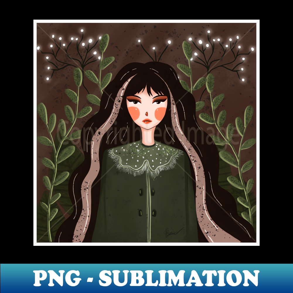 the forest goddess - PNG Transparent Sublimation Design - Vi | Inspire ...