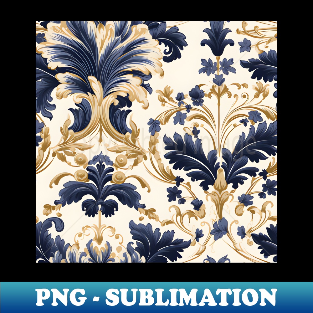 Elegant Baroque and Damask Decor Vintage Ornate Seamless Pat | Inspire ...