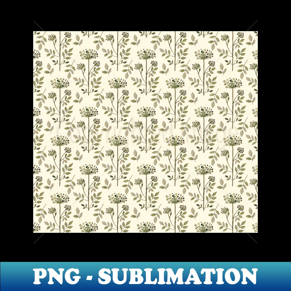 Watercolour Pattern with Angelica flowers - PNG Transparent | Inspire ...