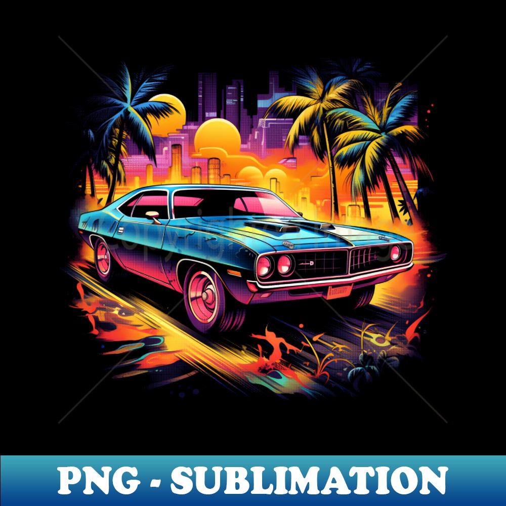 Hemi Cuda 1971 1 - PNG Transparent Sublimation Design - Bold | Inspire ...