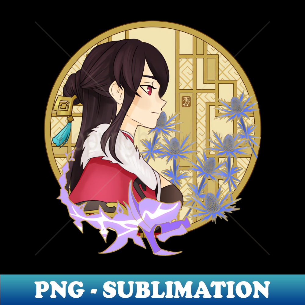 Beidou Genshin Impact - Aesthetic Sublimation Digital File - - Inspire ...