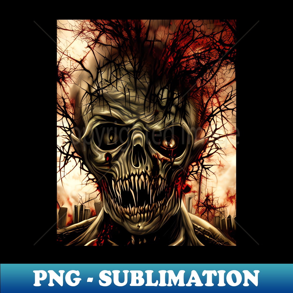 Zombie Apocalypse Occult Dark Art Evil Zombies - Digital Sub | Inspire ...