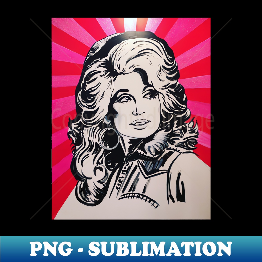 Dolly-Parton - PNG Transparent Digital Download File for Sub | Inspire ...