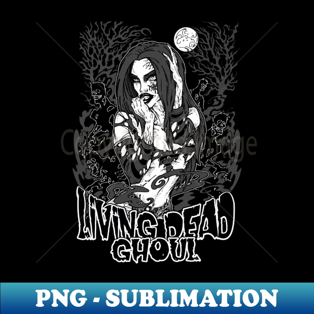 living dead ghoul - Elegant Sublimation PNG Download - Insta | Inspire ...