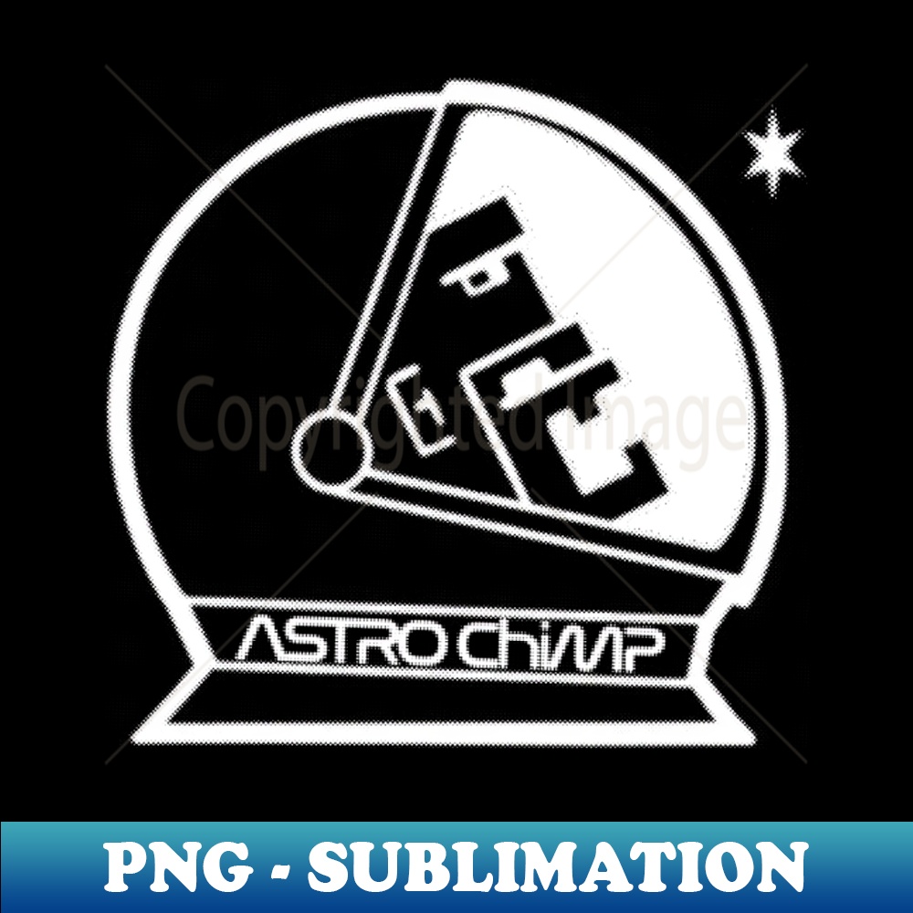 Astro Chimp logo 2 - Trendy Sublimation Digital Download - S | Inspire ...