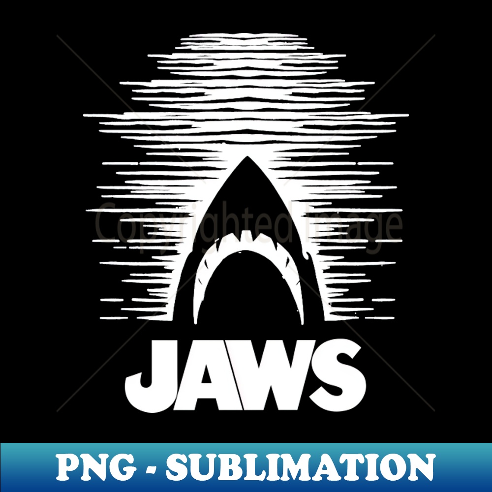 Jaws Water Ripples - Exclusive Sublimation Digital File | Inspire Uplift