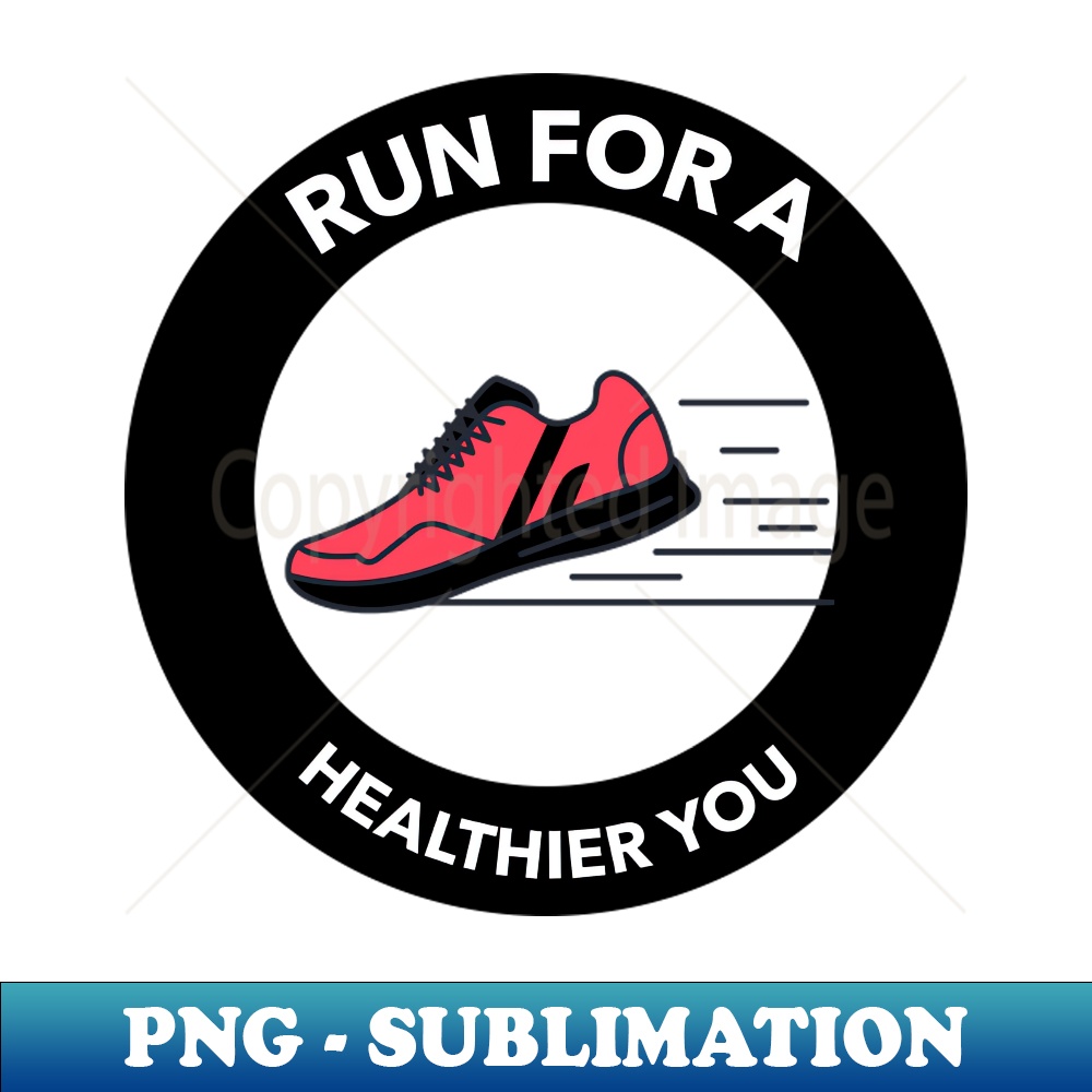 Run For A Healthier You Running - High-Resolution PNG Sublim | Inspire ...