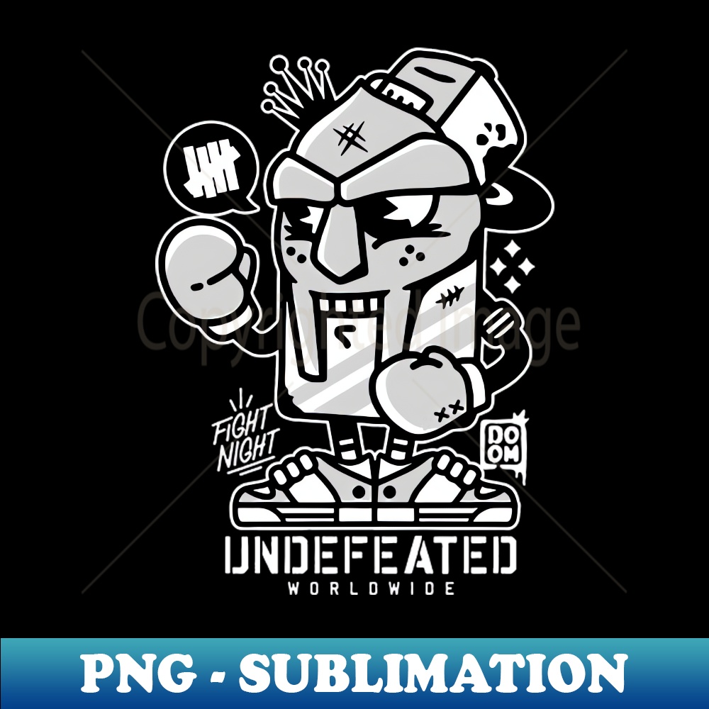 MF Doom Masked Genius - Special Edition Sublimation PNG File | Inspire ...