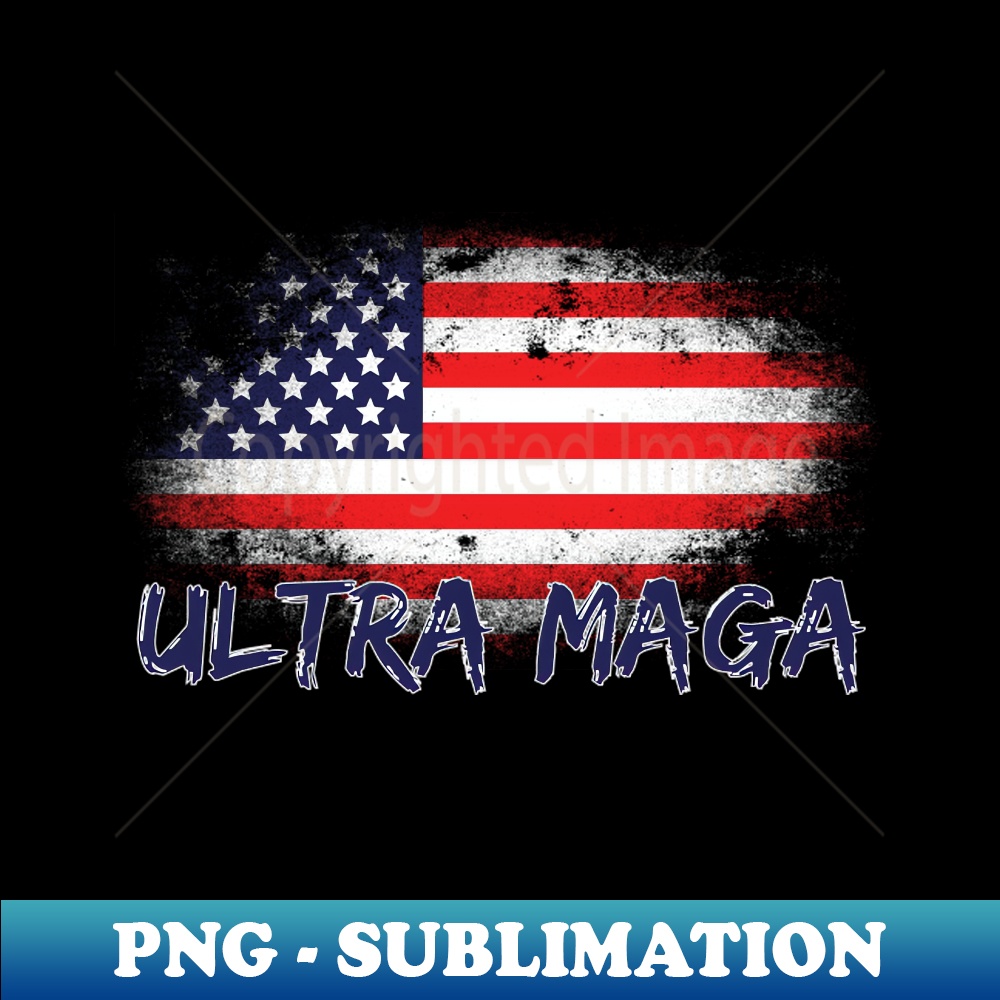 Ultra Maga - Proud Ultra-Maga Merch Vintage US Flag - Aesthe | Inspire ...