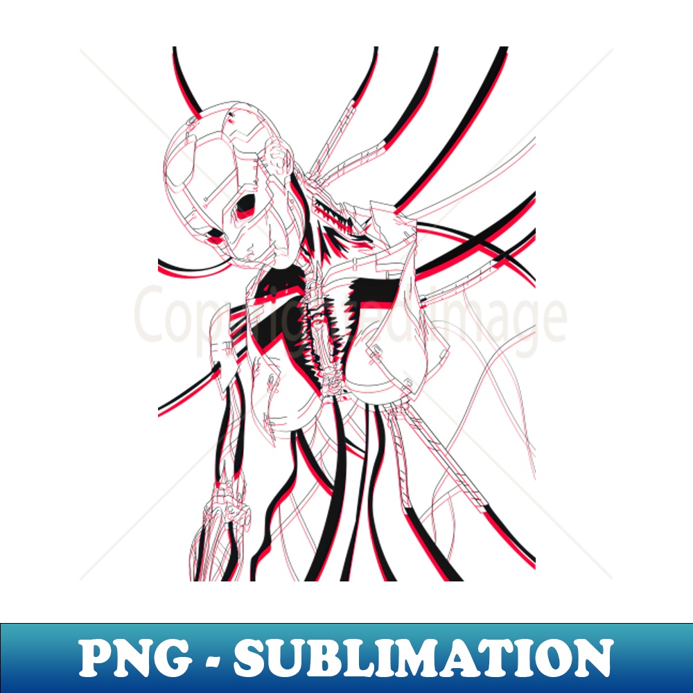Ghost in the shell - Exclusive PNG Sublimation Download | Inspire Uplift