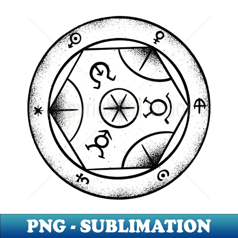 Mystical Symbols - Exclusive Sublimation Digital File - Inspire Uplift