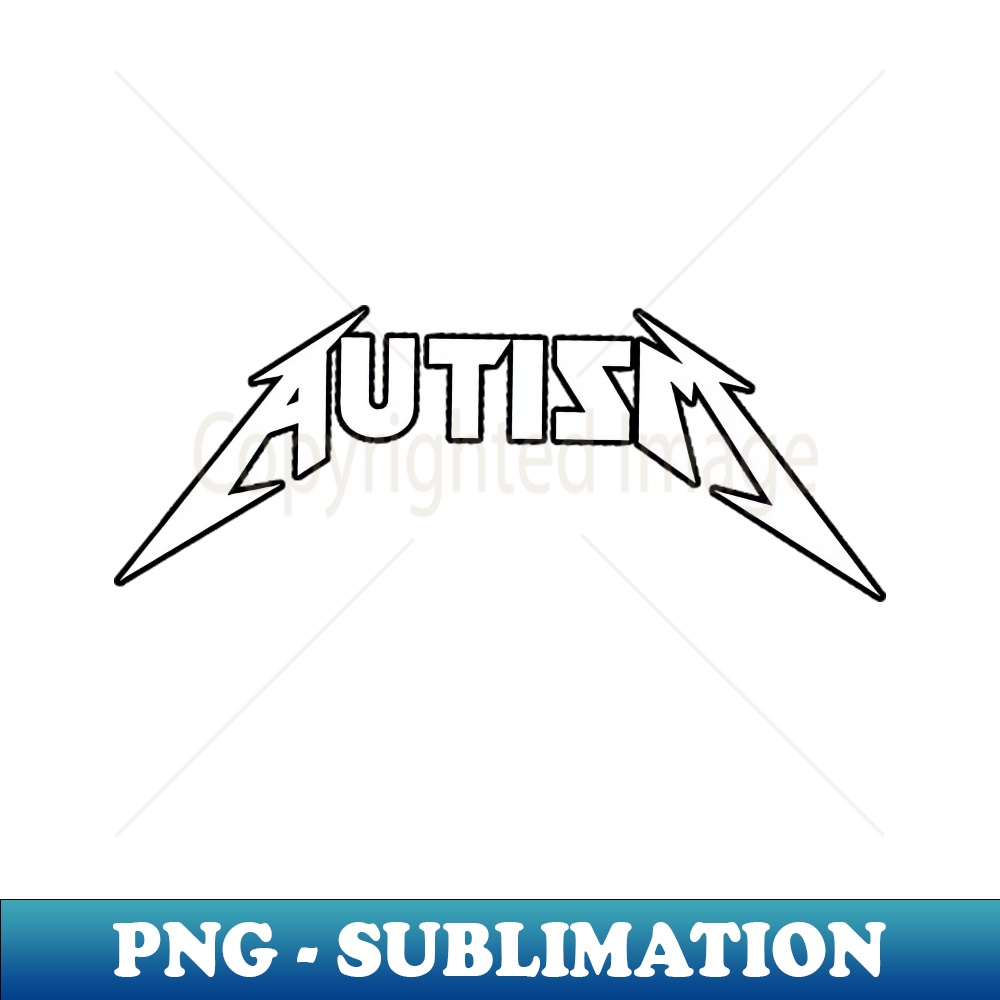 Autism Metallica - Unique Sublimation PNG Download | Inspire Uplift