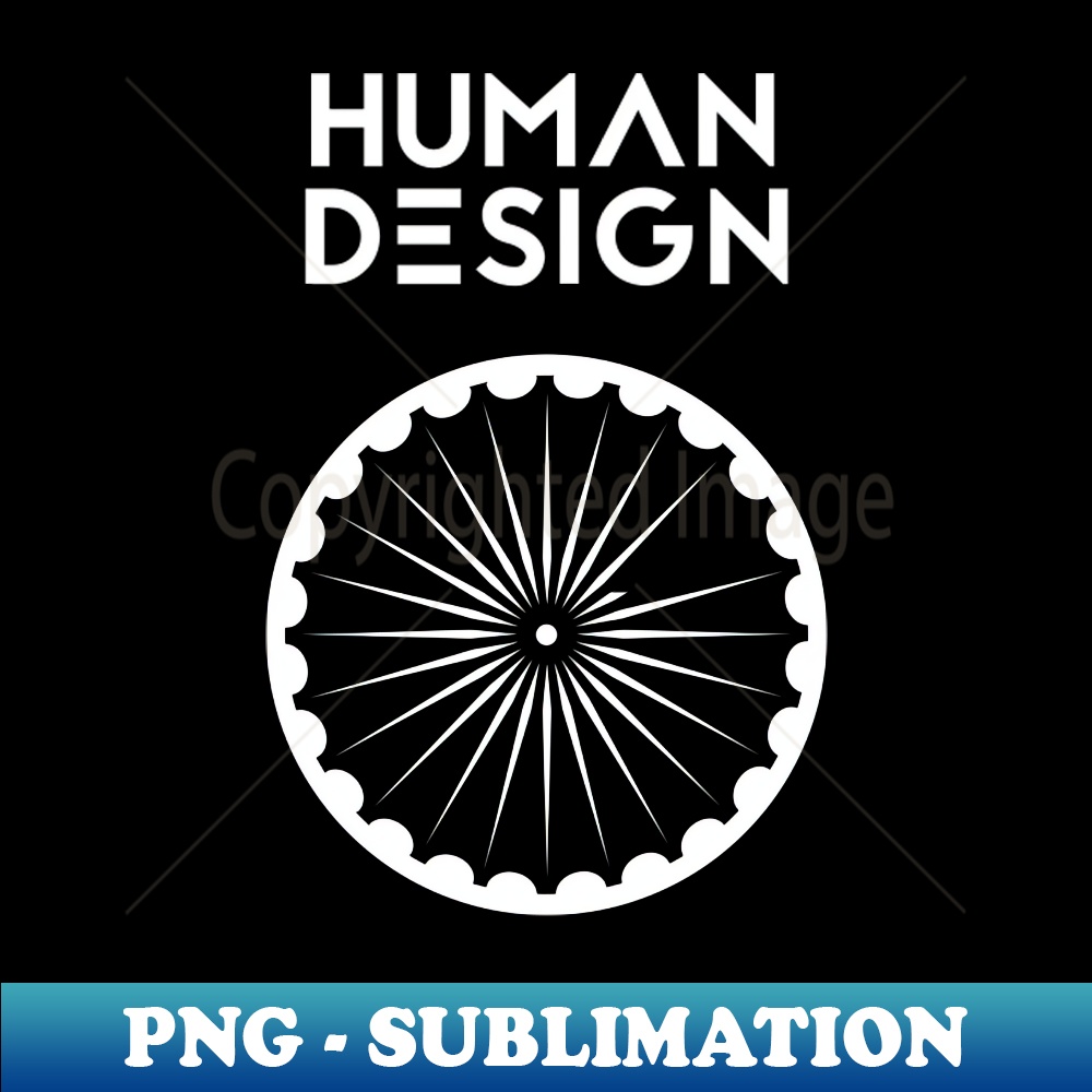 Human Design HD Circle - Retro PNG Sublimation Digital Downl | Inspire ...