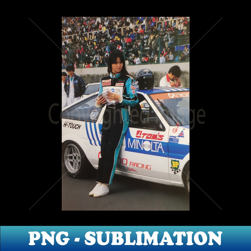 Lady Racer - PNG Transparent Digital Download File for Subli | Inspire ...
