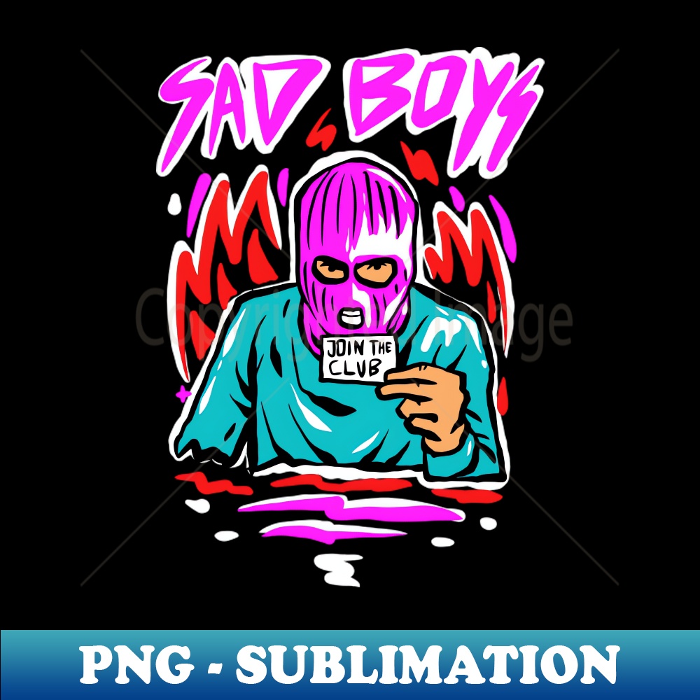 Sad Boyz - PNG Transparent Sublimation File | Inspire Uplift