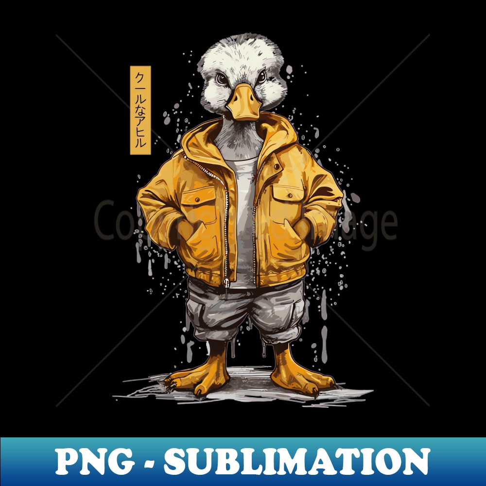 Funny Duck Bad Boy With Kanji - Exclusive Sublimation Digita | Inspire ...