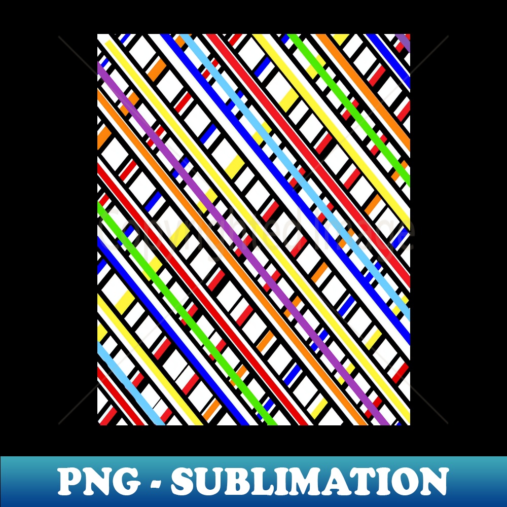 Colorful lines - Premium Sublimation Digital Download | Inspire Uplift