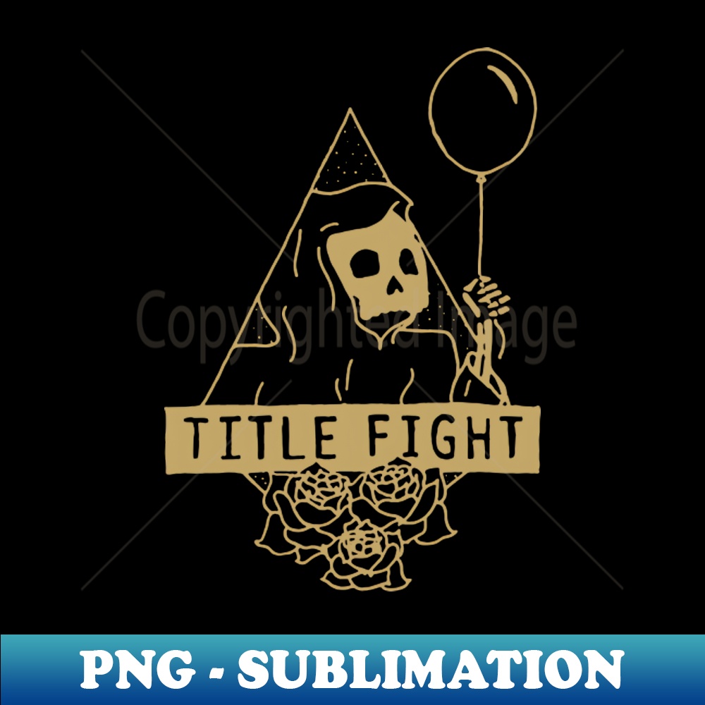 TITLE FIGHT BAND - High-Resolution PNG Sublimation File | Inspire Uplift