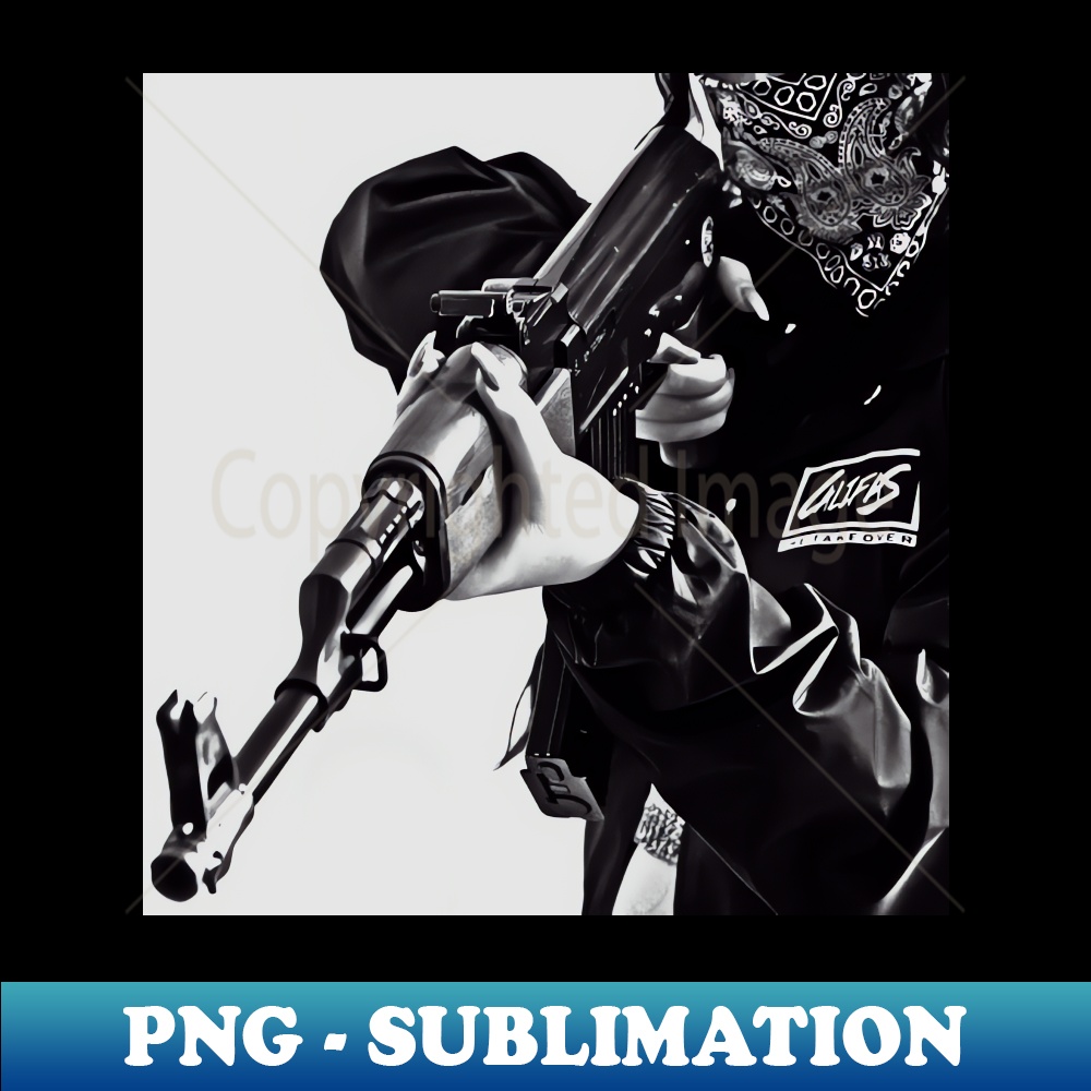 Califas Clothing Yeb1 Art Chicano Tattoo Style OG Ak-47 - PN | Inspire ...